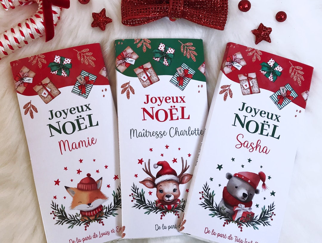 Personalized Chocolate Bar, Personalized Christmas Gift, Personalized ...