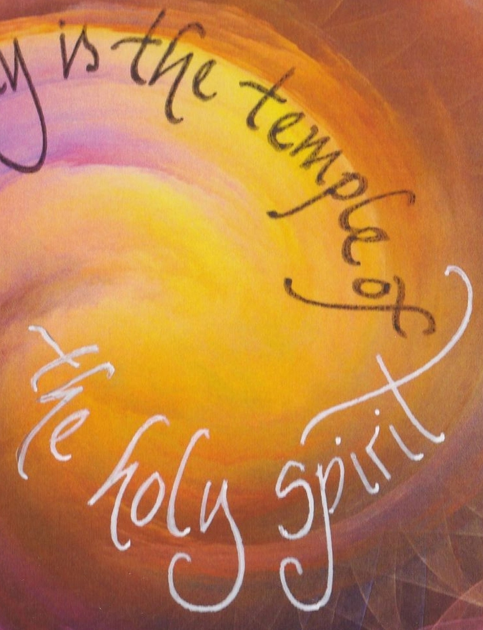 1 Cor 6:19 My Body is the Temple of the Holy Spirit - Etsy