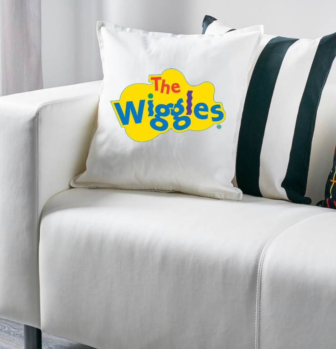 Wiggle's Pillow Cover 18 X 18 White Canvas Material - Etsy