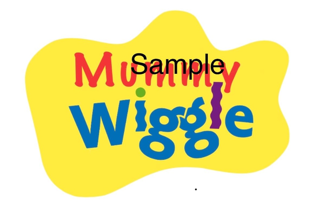Wiggles Customized Logo Digital - Etsy