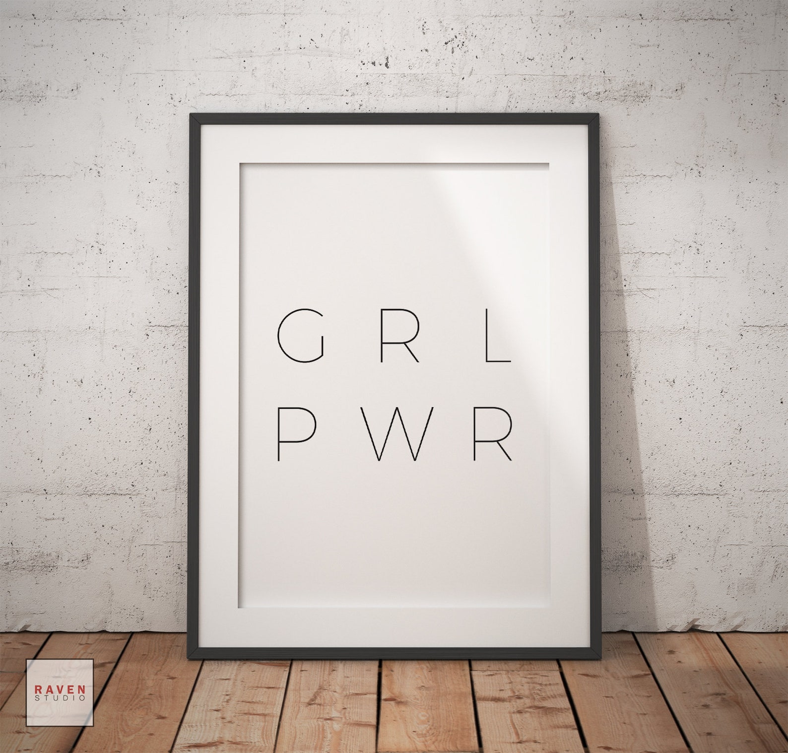 Grl Pwr Print, Girl Power, Girl Power Print, Feminist Prints, Girl ...