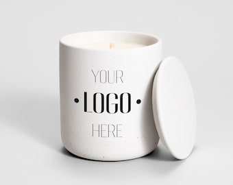 Custom Logo Candle | Etsy