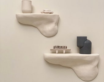 Custom Floating Plaster Shelves - Etsy
