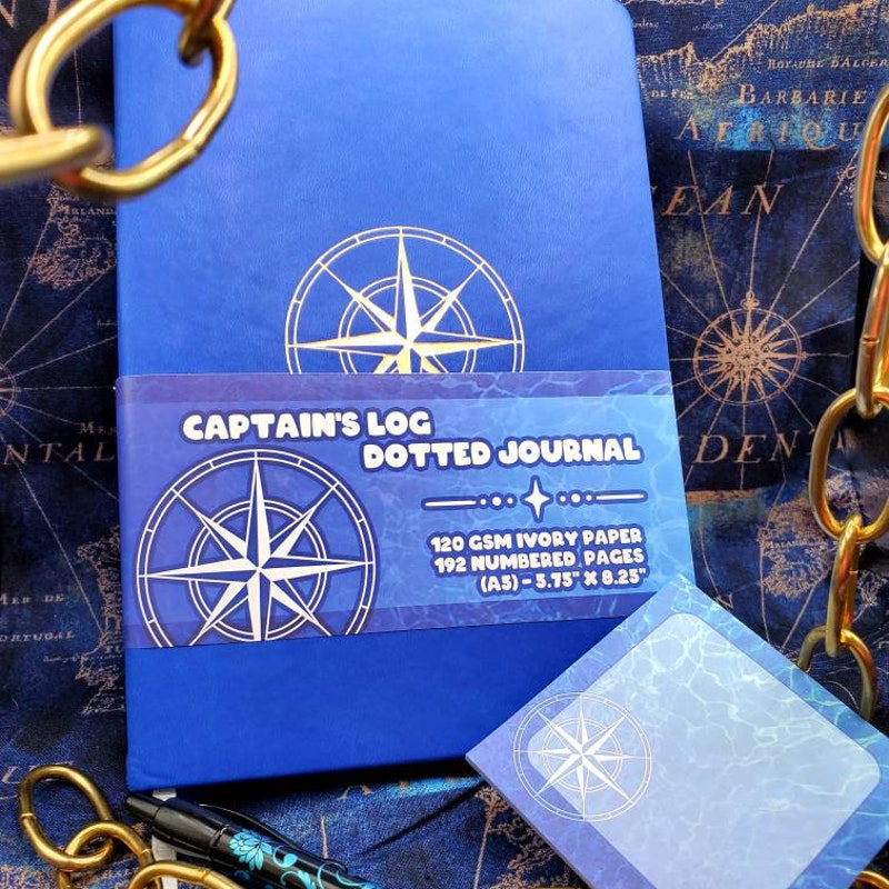 Captains Log Book - Etsy