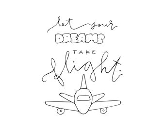Dreams Take Flight | Etsy