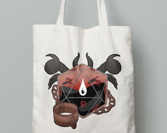 Dungeons and Dragons Tote Bag Ready to Ship, RPG, Reusable Bag, Zero ...