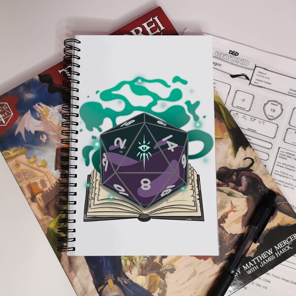 Dnd Notebook - Etsy