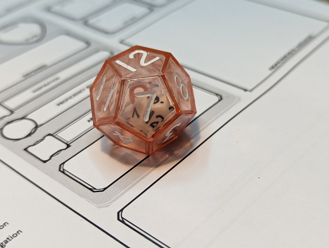Red Double D12 Dice Advantage and Disadvantage Die Dnd Gift - Etsy