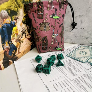 Rogue Class Inspired Dice Bag / Bag of Holding for Dungeons and Dragons ...