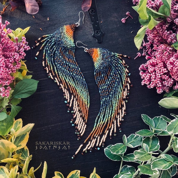 Seed Bead Earring - Etsy