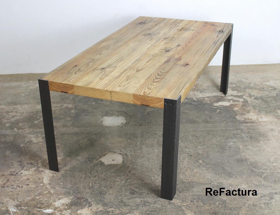 Couchtisch aus alten Gerüstbohlen, Beistelltisch, Coffe table ...