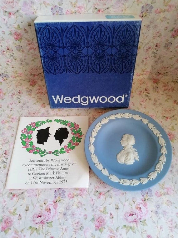 Special Edition Wedgwood HRH Princess Anne Wedding 1973 to - Etsy