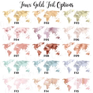 World Map Guest Book Sign Printable,watercolor Wedding Guestbook Sign ...