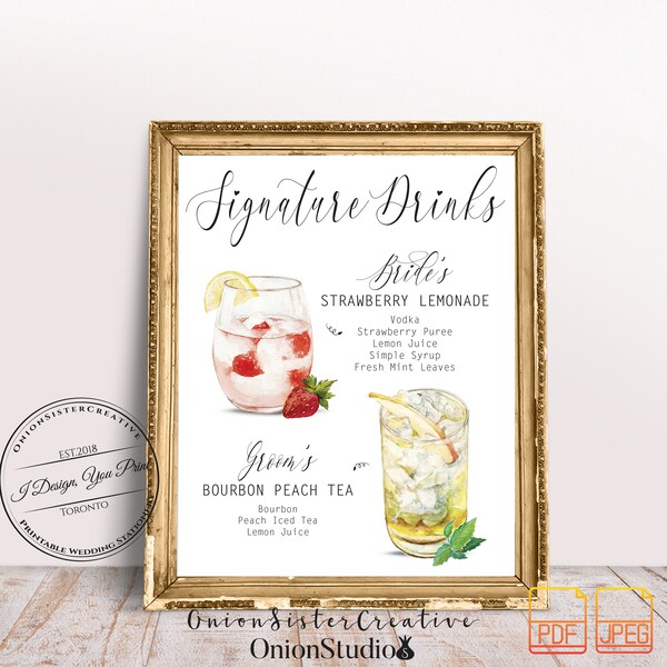 Drink Station Table - Etsy