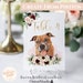Dog Seating Chart, Custom Pet Seat Chart, Dog Wedding Signage, Custom ...