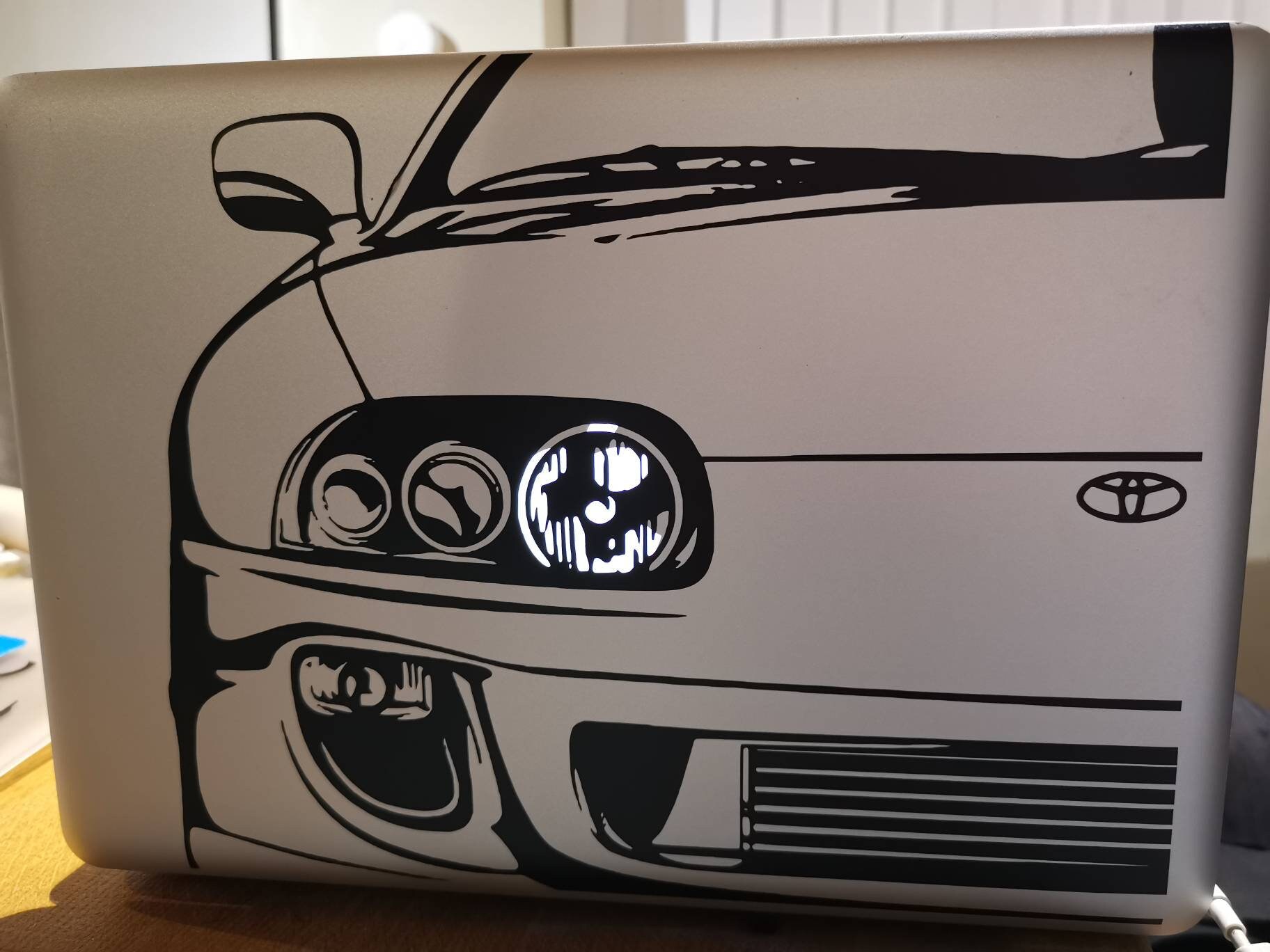 Toyota Supra MacBook Decal - Etsy