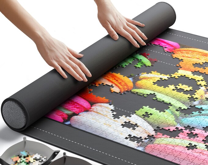 Jigsaw Puzzle Roll Mat Premium Puzzle Storage Mat Mousepad Material ...