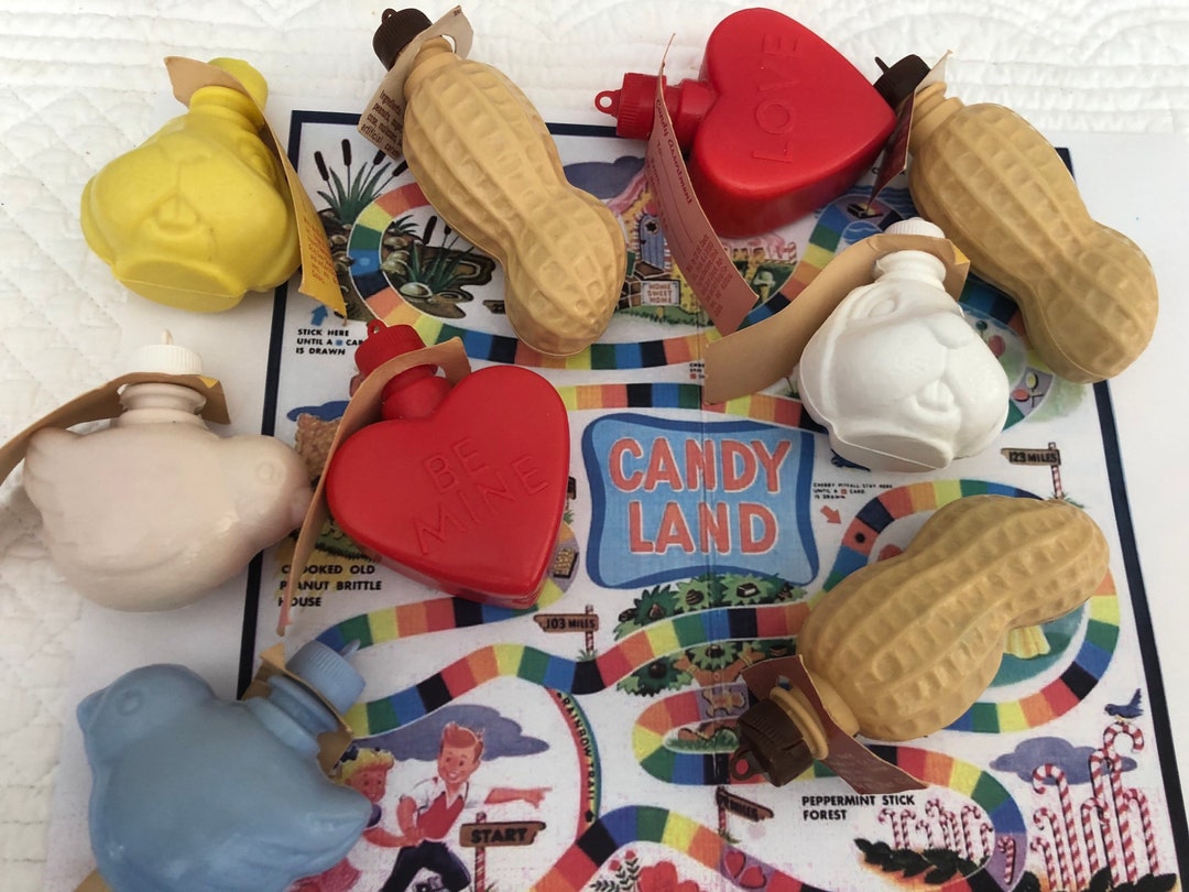 Vintage Candy Container/mid Century Plastic Candy Containers/vintage ...
