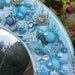 Round Rococo Mirrorhome Decor Shabby Chic Mirror/mosaic Button ...