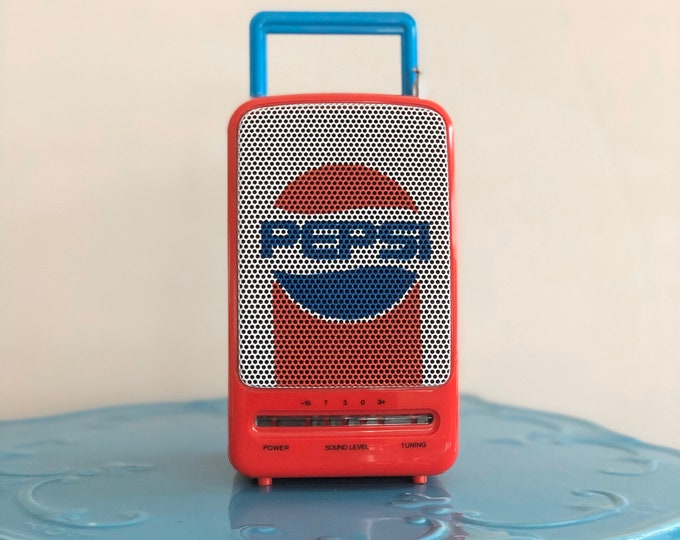 Vintage Pepsi Am Fm Radio/vintage Pepsi Advertising/pepsi - Etsy