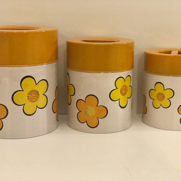 Tin Canisters - Etsy