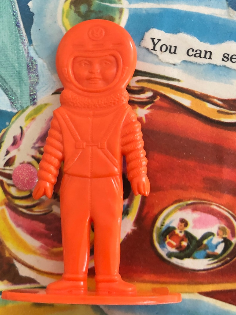 Vintage Spaceman Remco Toy/vintage Spaceman Game Piece/vintage Toy ...