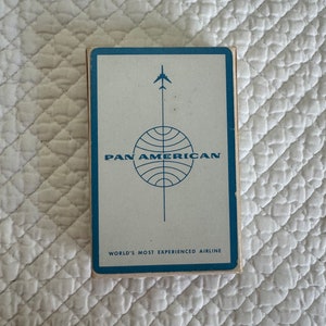 Vintage Airline Playing Cards/pam Am Playing Cards/twa Playing Card ...
