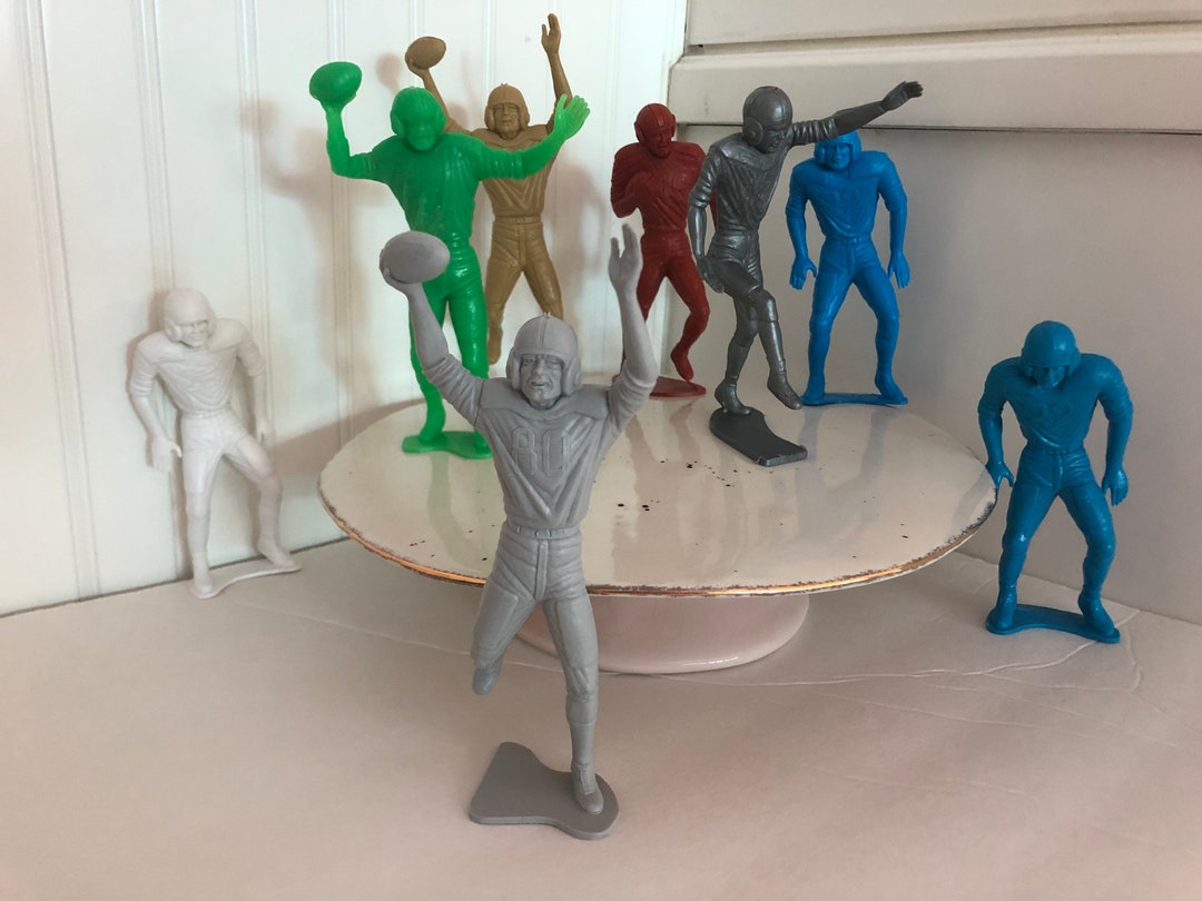 Vintage Marx Football Action Figures/vintage Football Figures/vintage ...