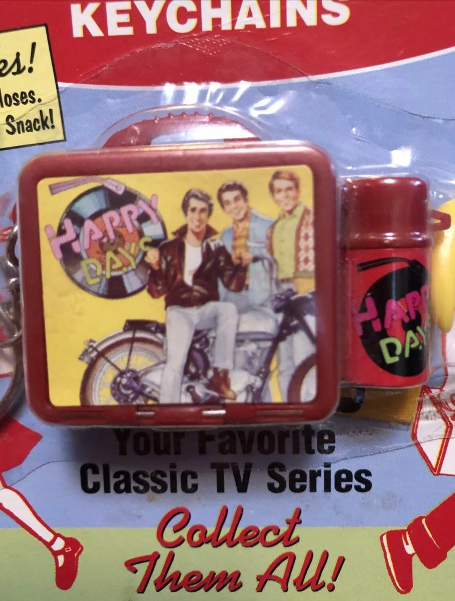 Classic TV Lunch Box Keychain/mini Basic Fun Lunchbox/get - Etsy