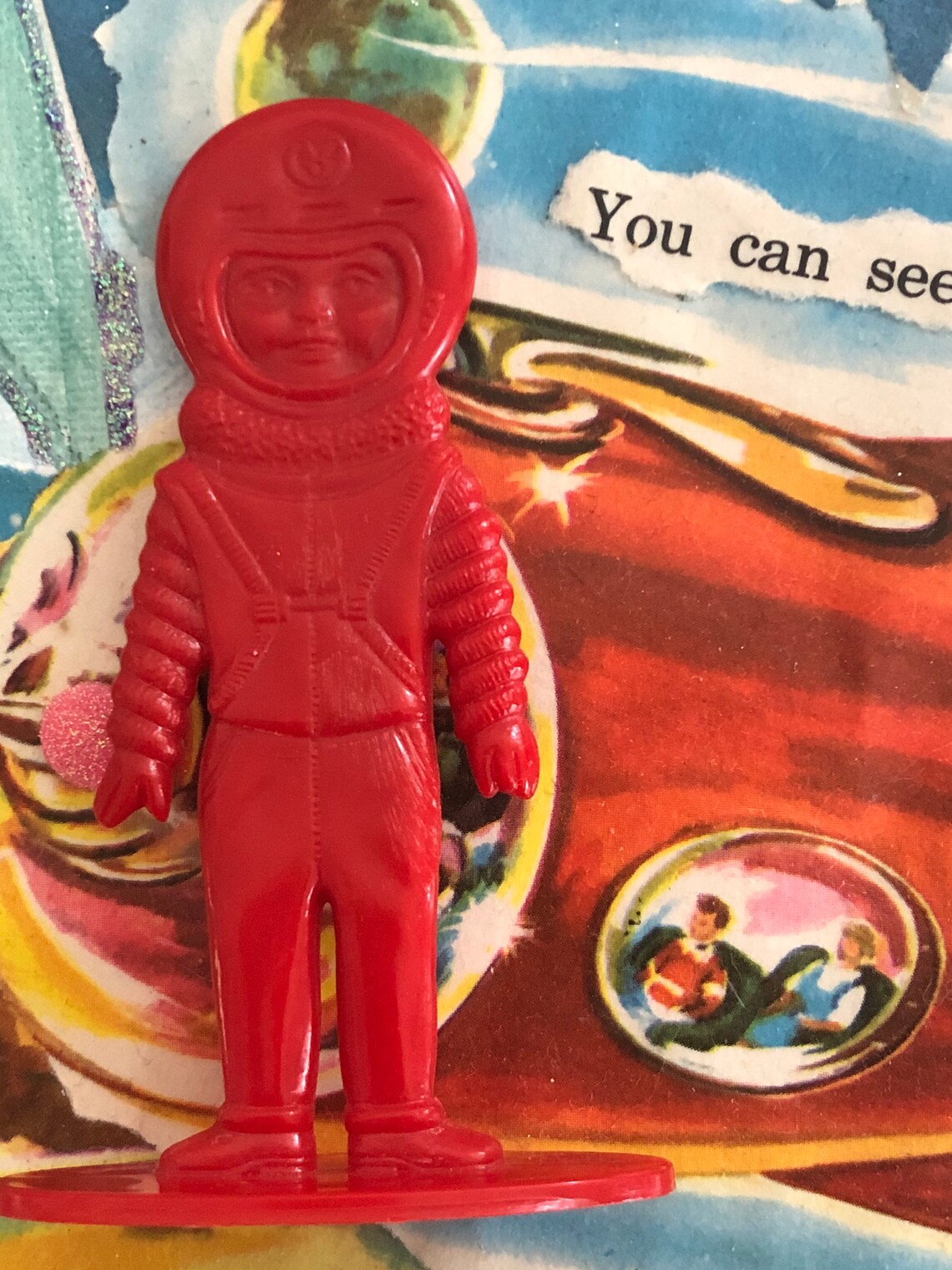 Vintage Spaceman Remco Toy/vintage Spaceman Game Piece/vintage | Etsy