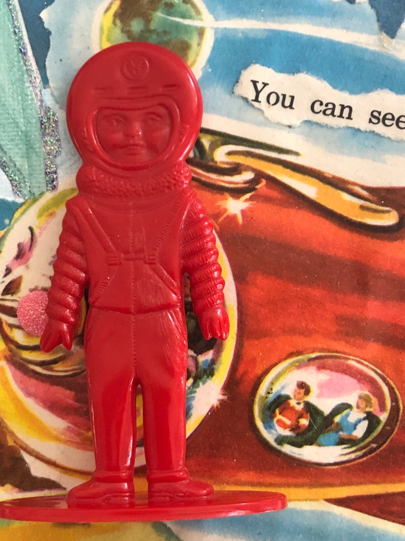 Vintage Spaceman Remco Toy/vintage Spaceman Game Piece/vintage Toy ...