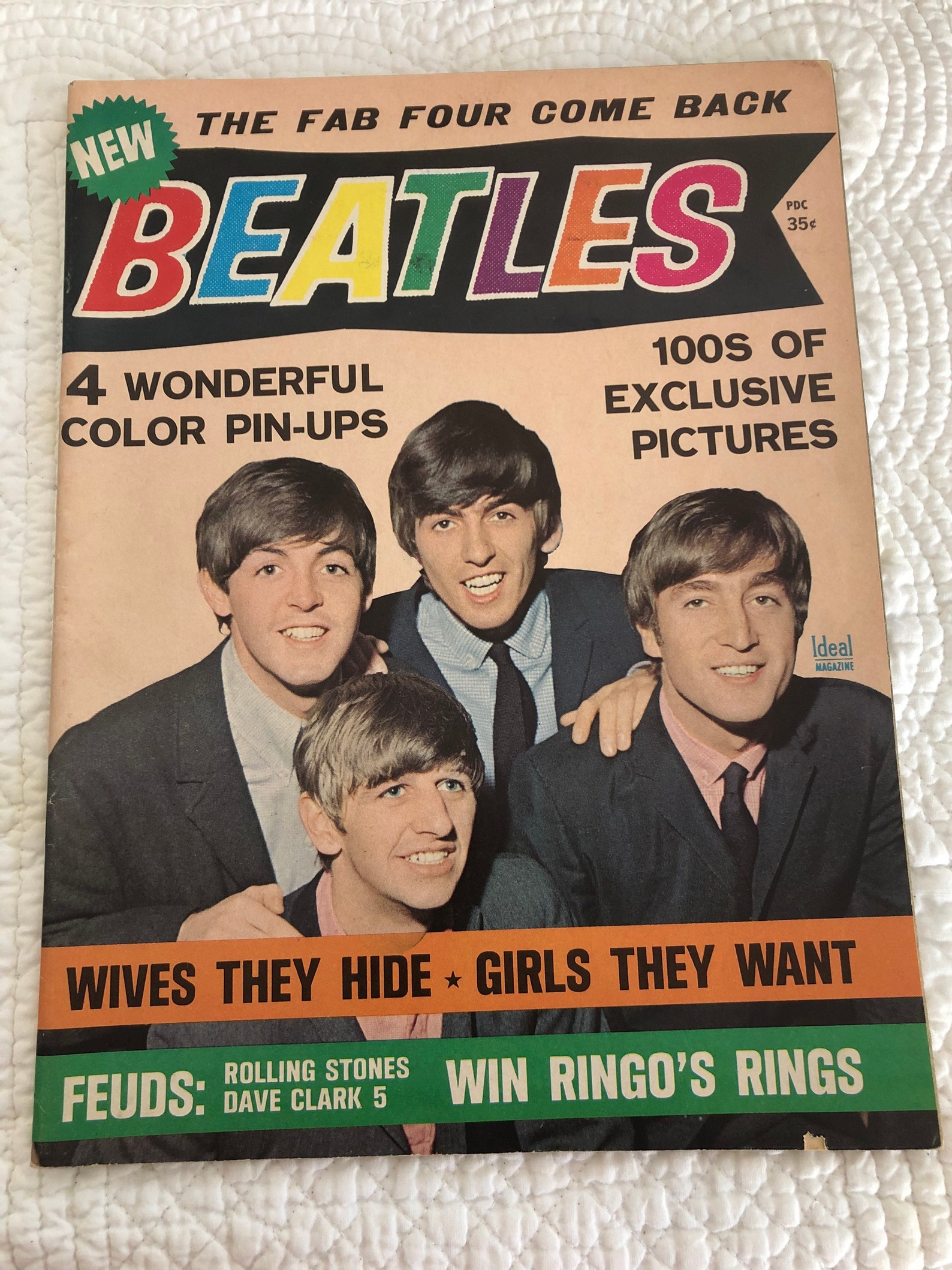 Beatles Souvenir Magazine/vintage the Beatles Souvenir Tour | Etsy