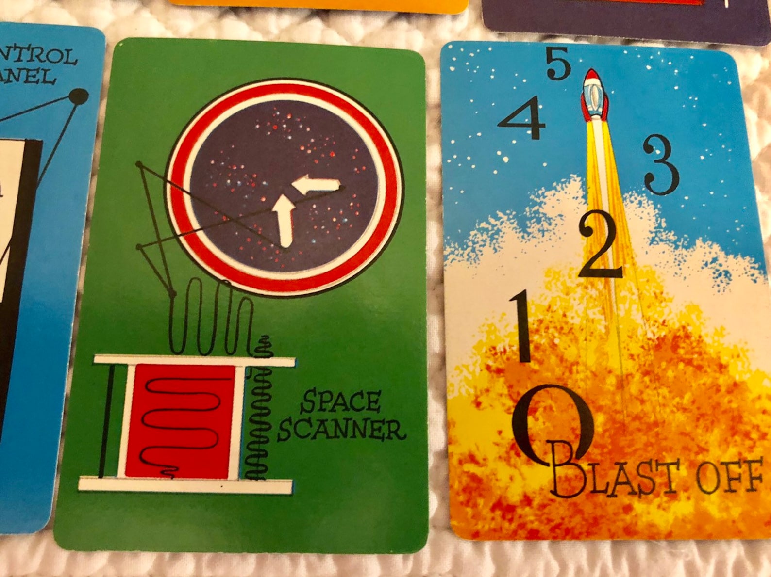Vintage Outer Space Childrens Playing Cards 8pc/vintage Illustrations ...