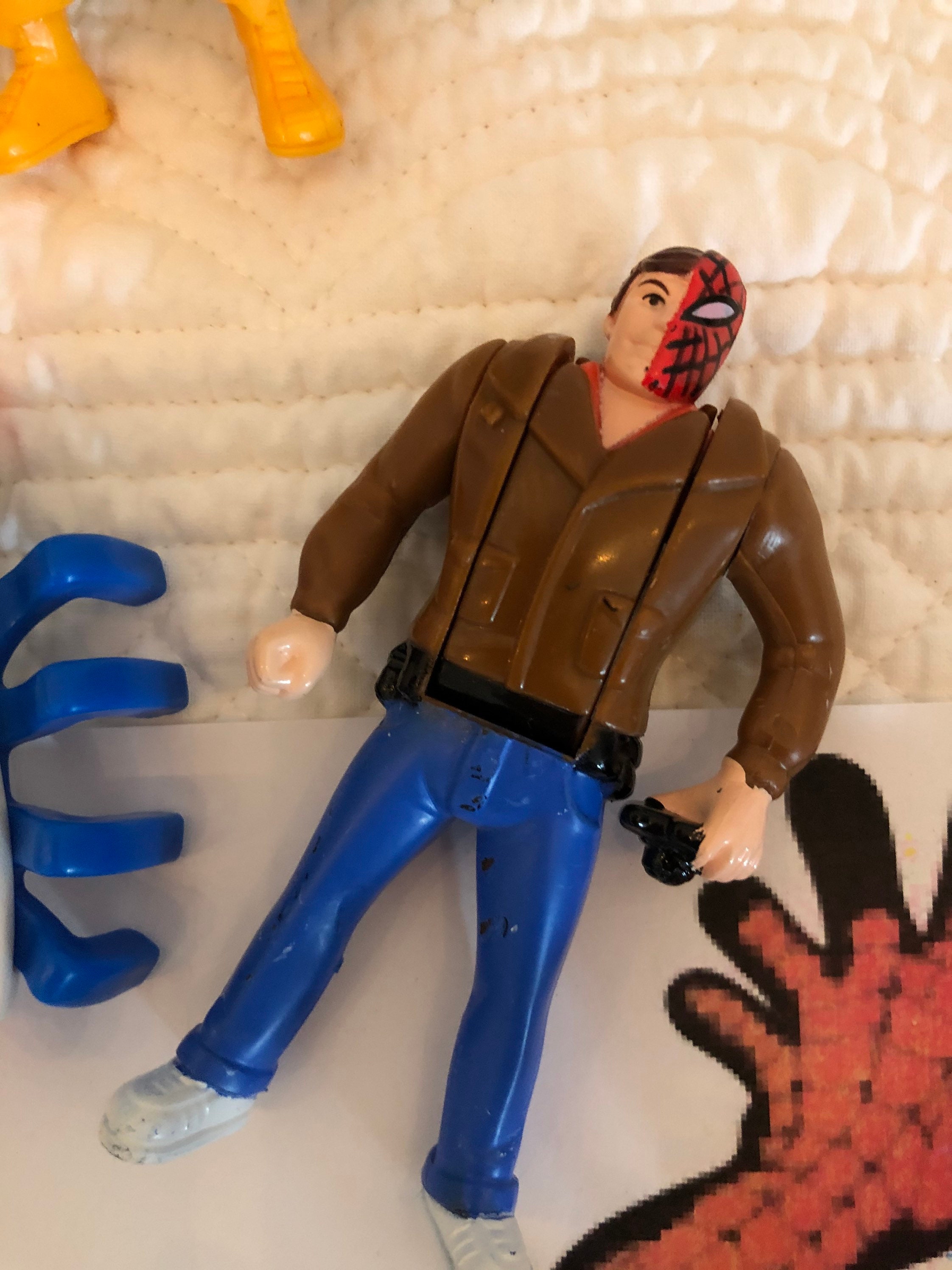 9 Pc Spider Man Marvel Happy Meal Toy Set/spider Man Happy | Etsy