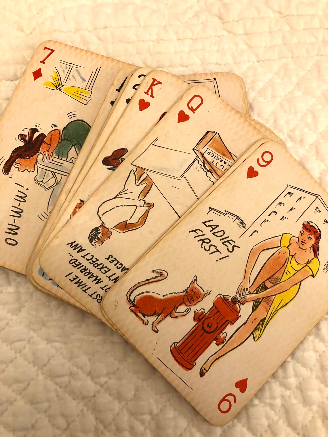 Dirty Joke Playing Card Deck/korean War Era Naughty Joke - Etsy Australia