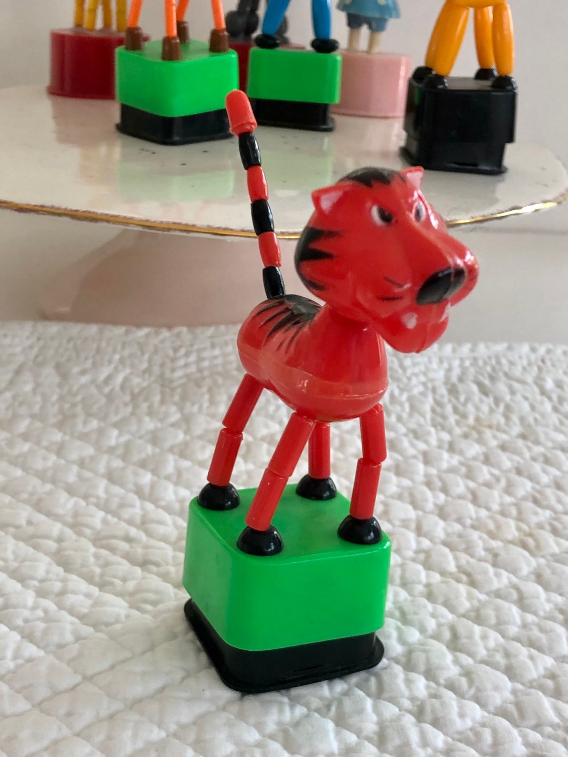 Vintage Push Puppet/vintage Collapsible Push Toy/kohner Push - Etsy