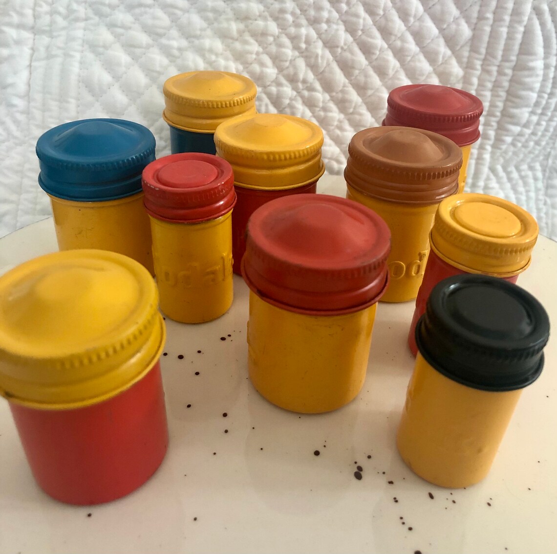 Vintage Kodak Film Cans/35mm Film Canisters/kodak - Etsy