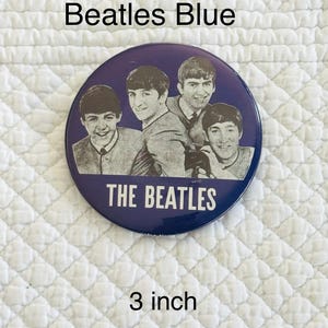 Vintage Beatles Pins/the Beatles Pin Back/meet the Beatles Pins/beatles ...