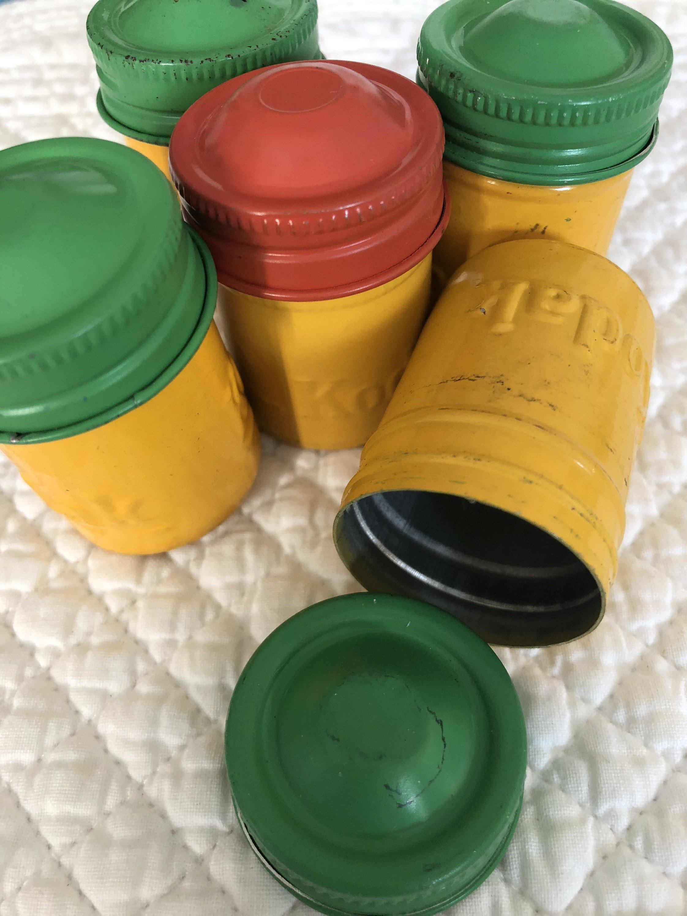 Vintage Kodak film cans/35mm film canisters/Kodak | Etsy