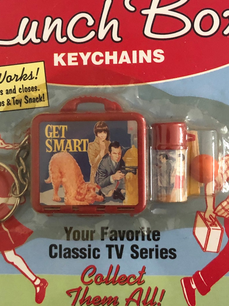 Classic TV Lunch Box Keychain/mini Basic Fun Lunchbox/get Smart ...
