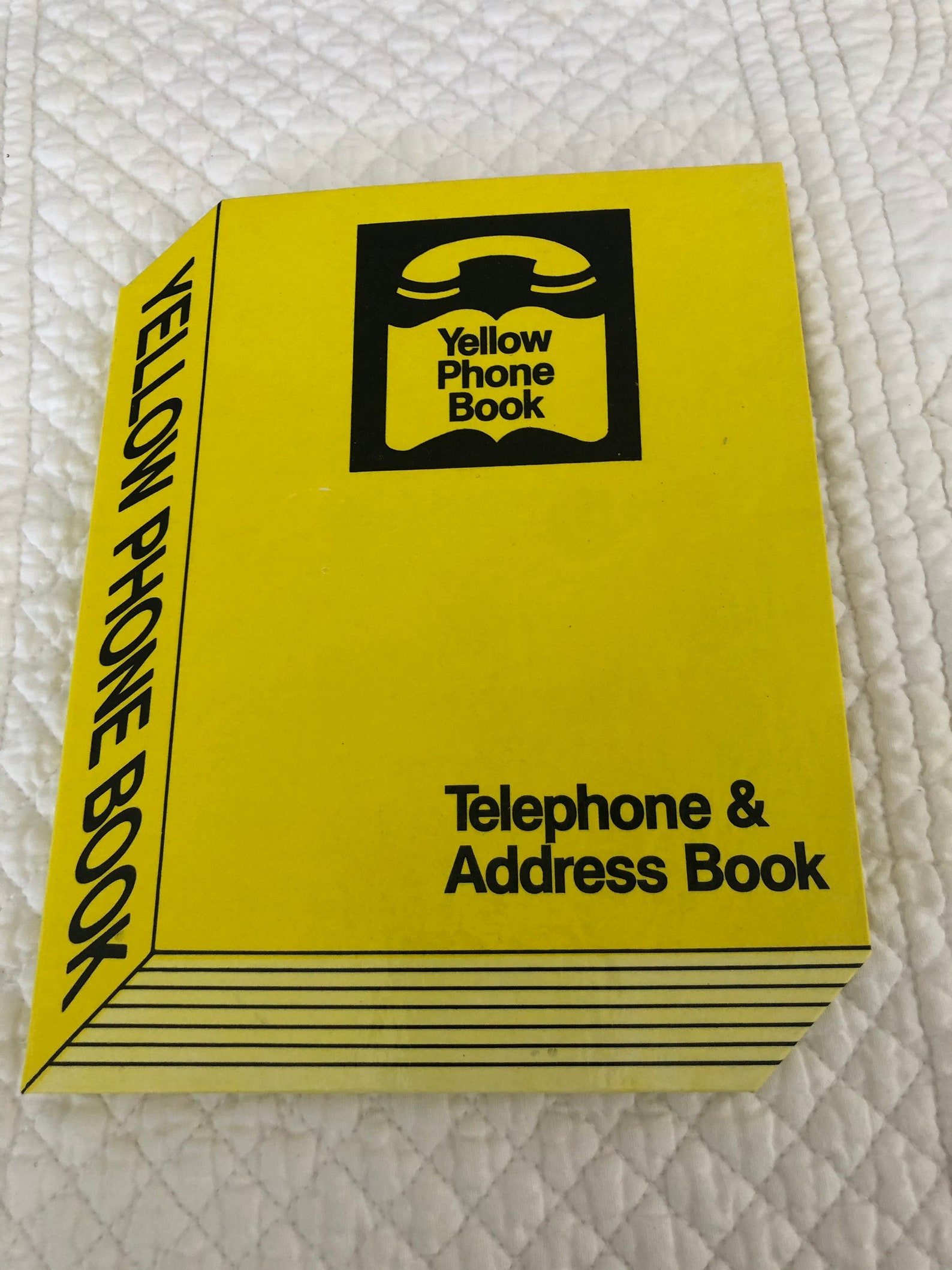 Vintage Telephone Address Book/groovy 1970s Phone Book Address - Etsy