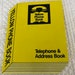 Vintage Telephone Address Book/groovy 1970s Phone Book Address Book ...
