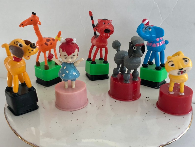 Vintage Push Puppet/vintage Collapsible Push Toy/kohner Push - Etsy