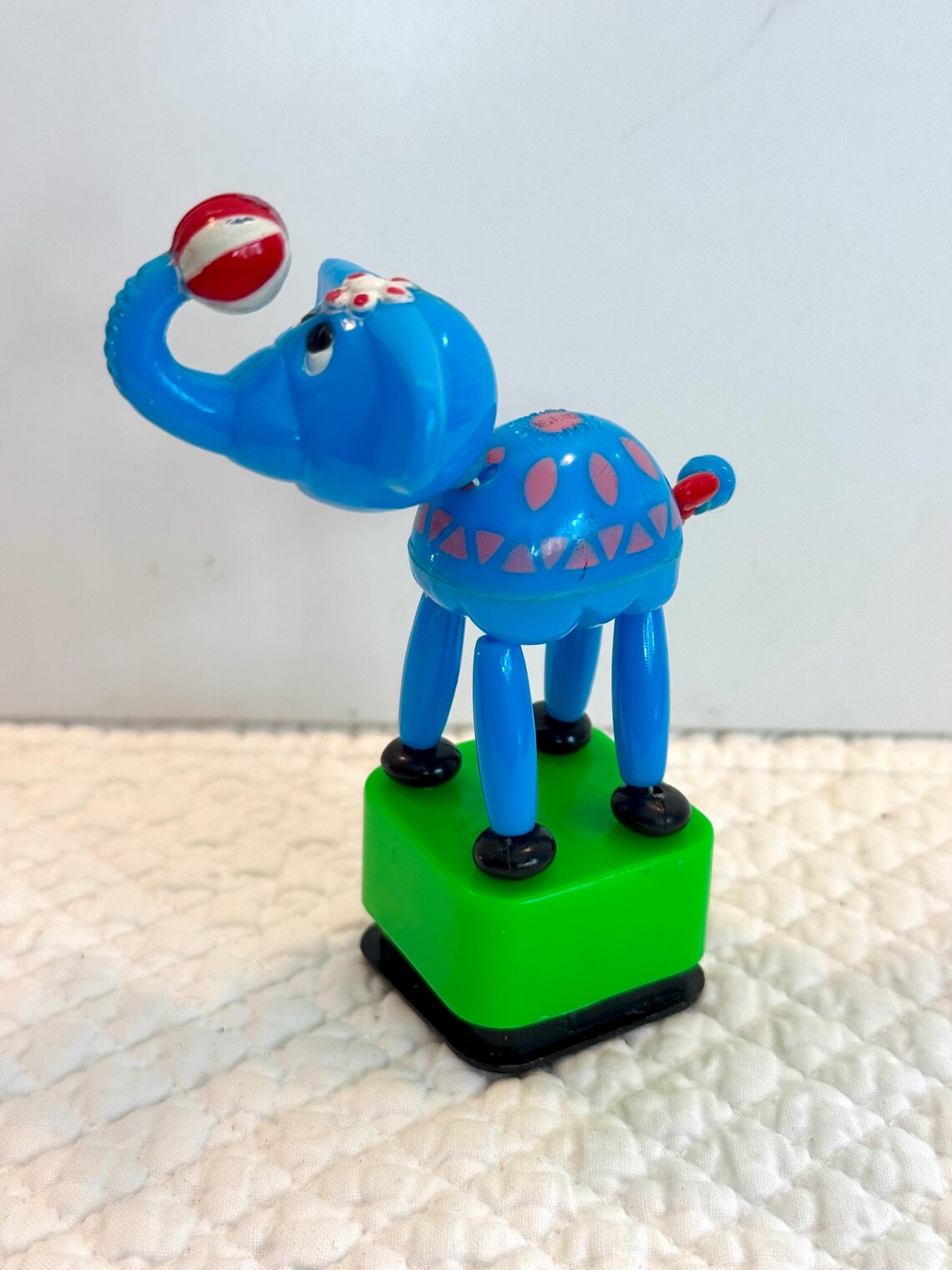 Vintage Push Puppet/vintage Collapsible Push Toy/kohner Style Push ...