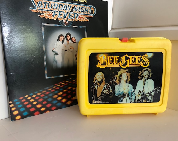 Vintage Bee Gees Lunchbox With Thermos 1978 by Thermos - Etsy