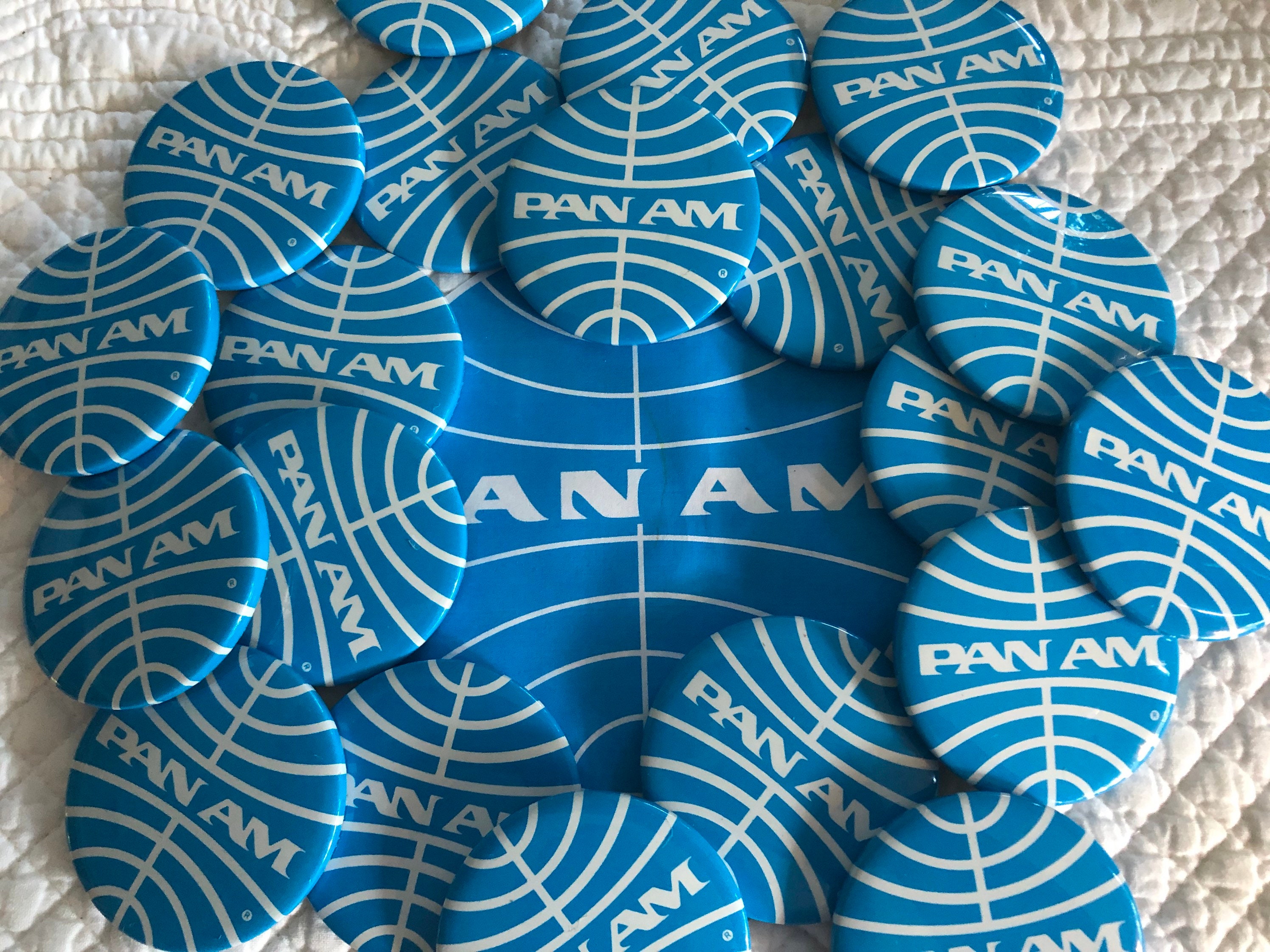 Vintage Pam Am Pin/authentic Pam Am Airline Pin/pan Am - Etsy