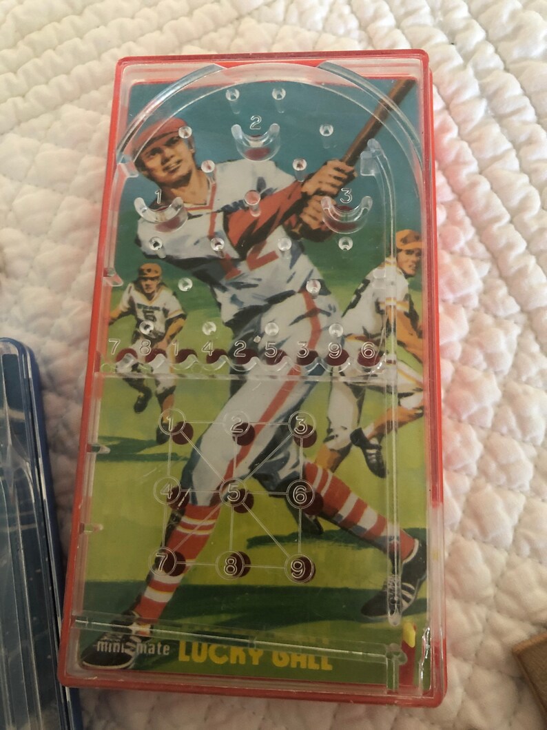 Mini Mate Pinball/hand Held Pinball/mini Pinball/basketball - Etsy