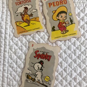 Vintage Harvey Famous Cartoons Playing Cards/11pc Vintage Cartoon Card ...