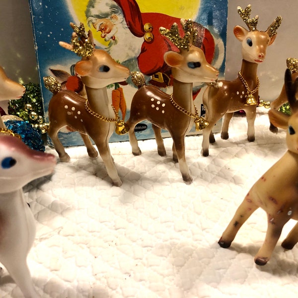 Vintage Reindeer - Etsy