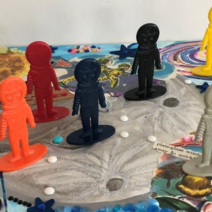 Vintage Spaceman Remco Toy/vintage Spaceman Game Piece/vintage Toy ...